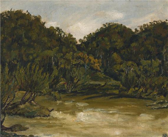 Rupert Bunny | Cassis Summer Time | MutualArt