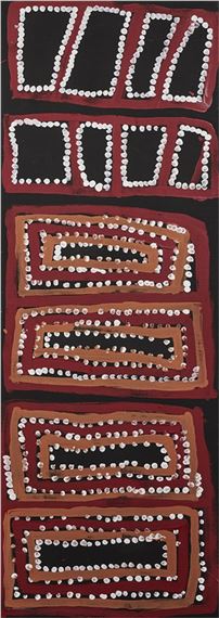 Timmy Payungka Tjapangati | Tingari Cycle - Maru (Black Parts of Shield ...
