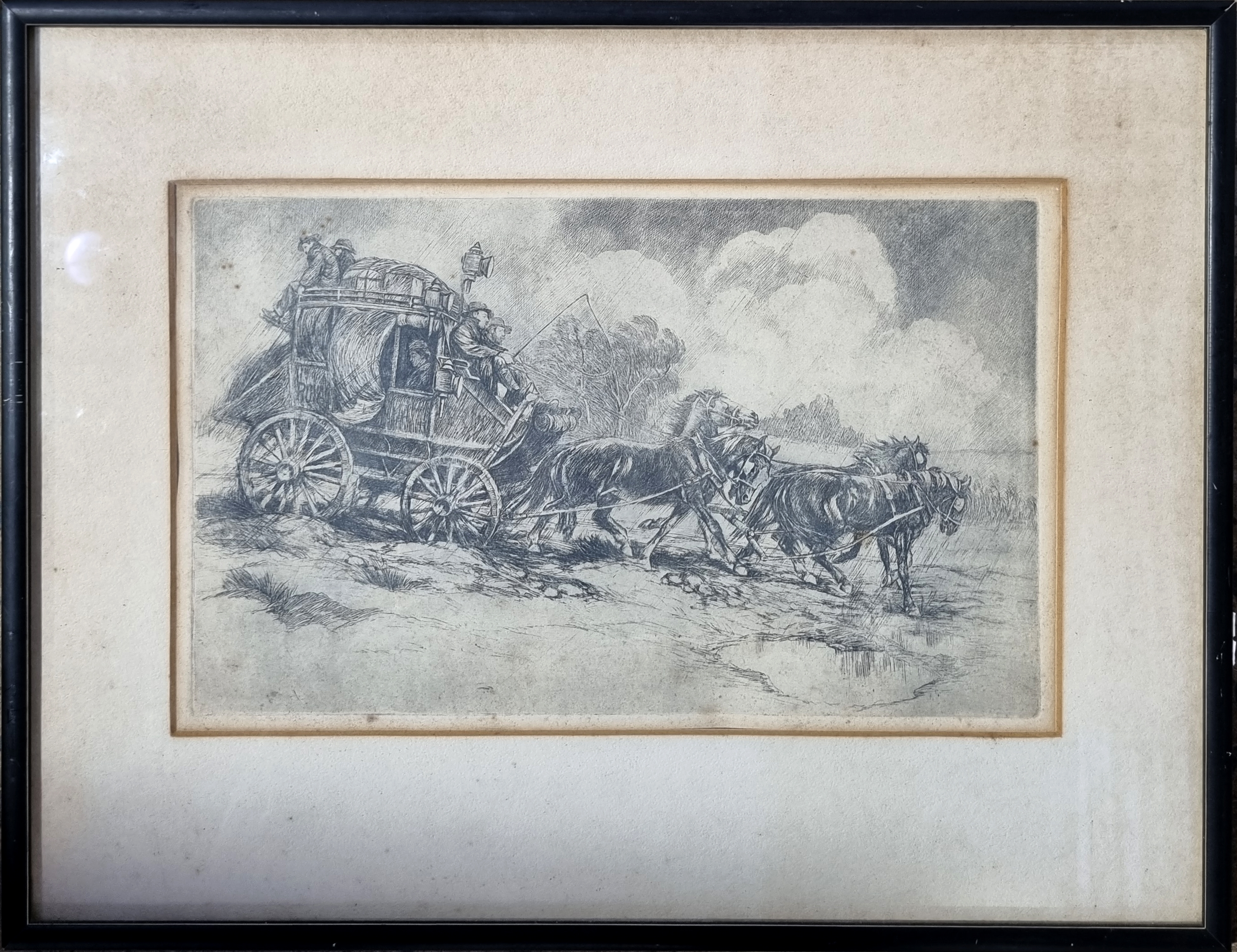 Reginald Russom | The Mail Coach | MutualArt