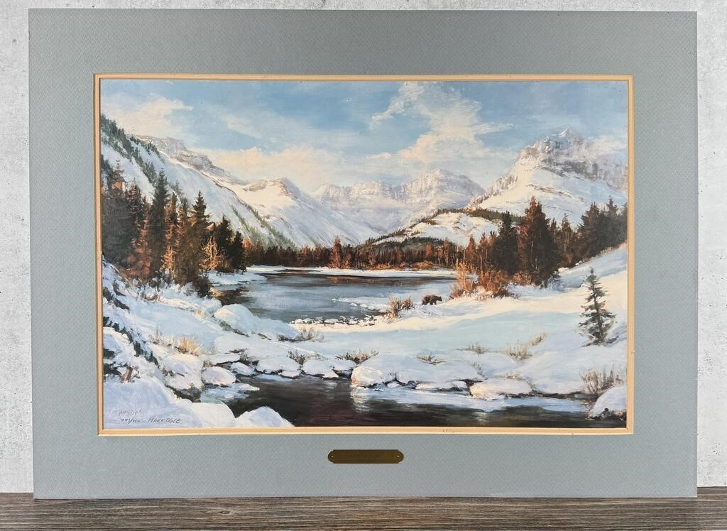 Mark Ogle | Many Glacier Lake Montana | MutualArt