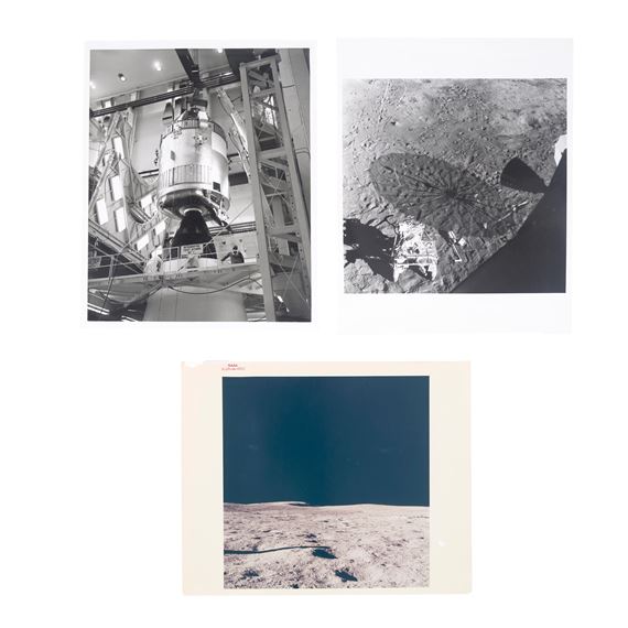 NASA | APOLLO 14: 5 PHOTOGRAPHS OF LUNAR SURFACE, PREPARATIONS FOR ...