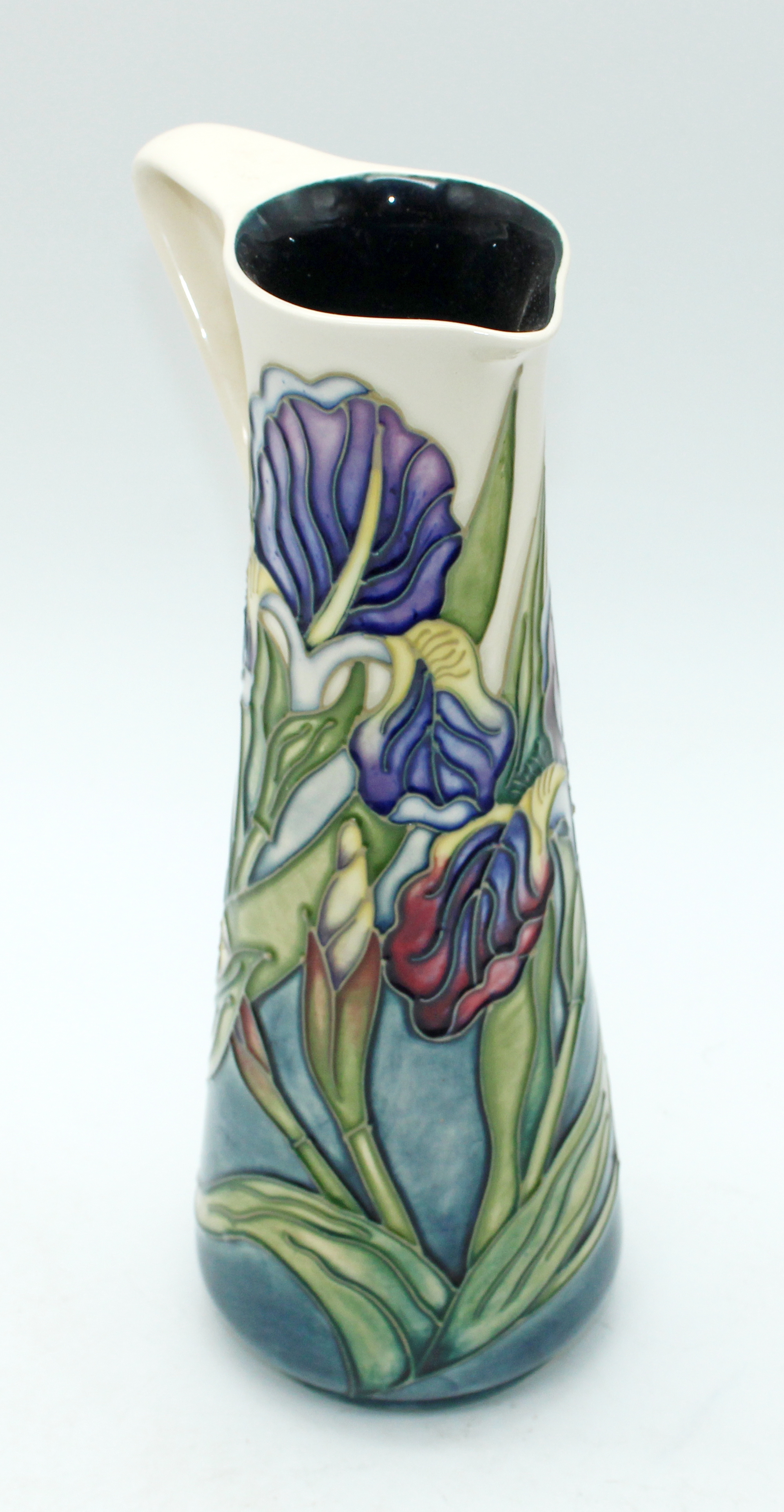 Rachel Bishop | 1996 Moorcroft IRIS pattern ewer vase | MutualArt