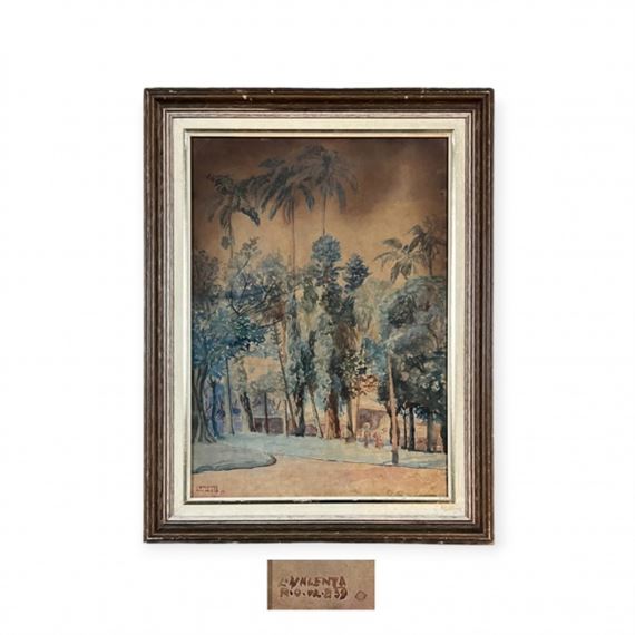 Ludwig Valenta | Paisagem do RJ (1939) | MutualArt