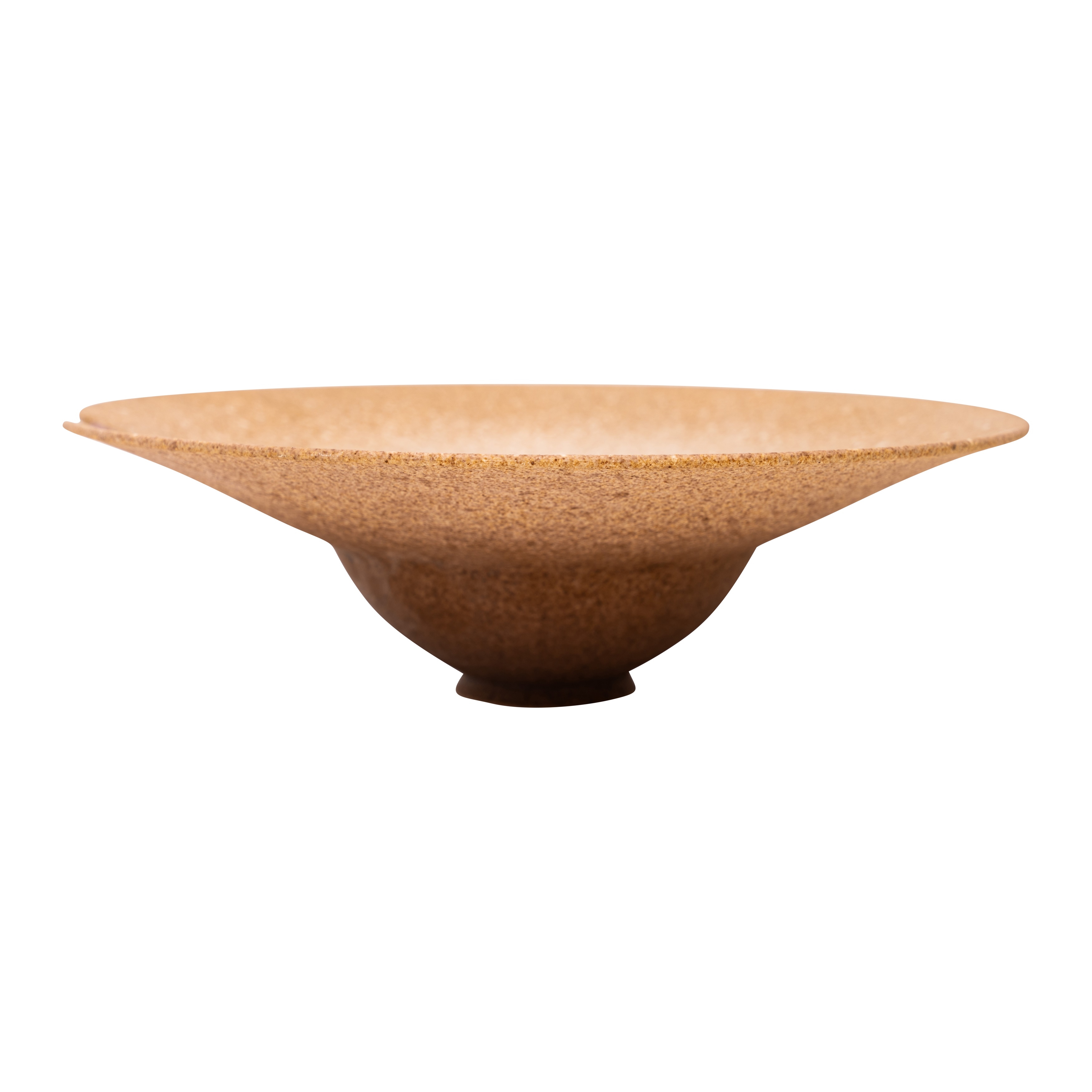 Jon Middlemiss | Studio pottery circular sculptural dish with cut-out ...