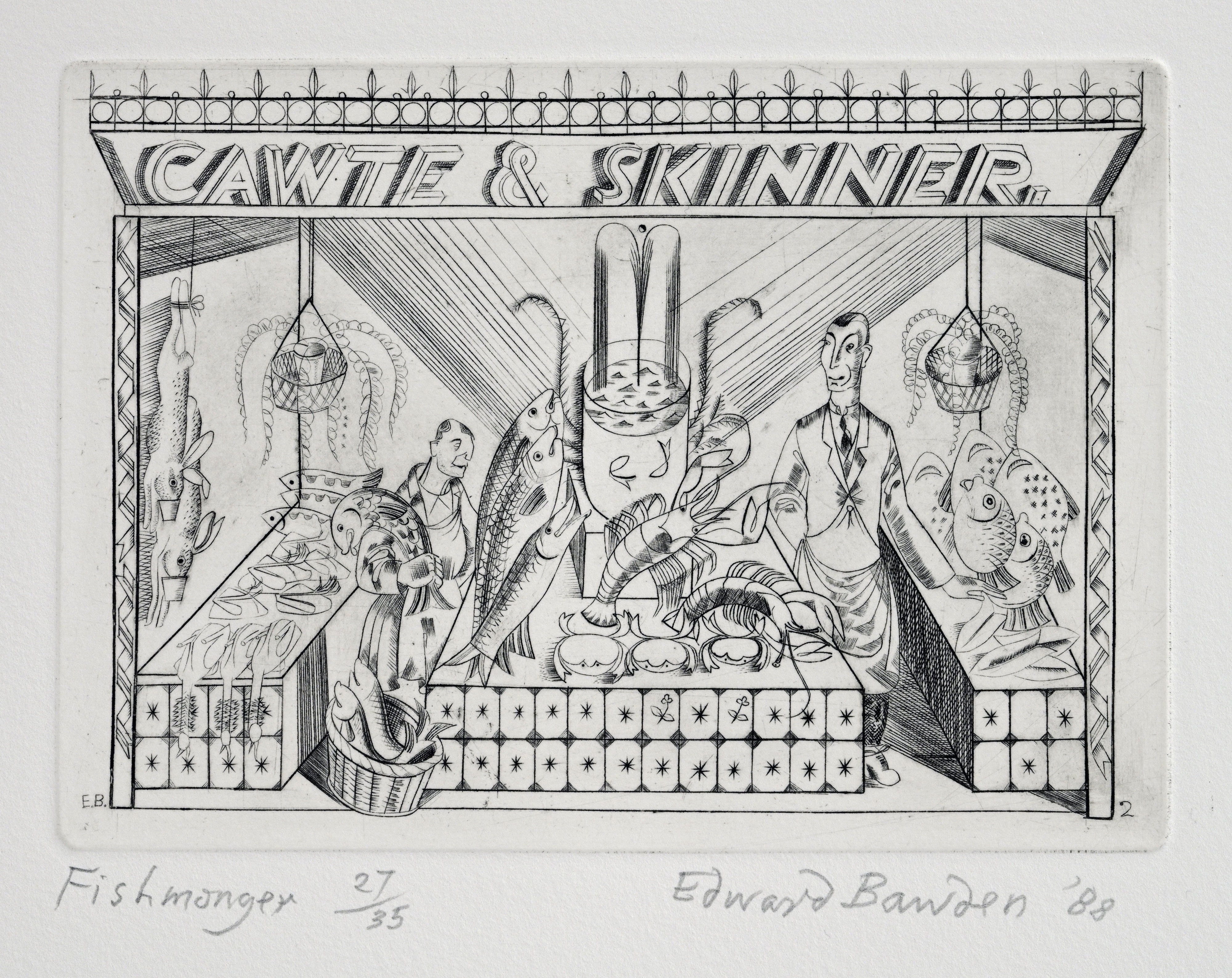 Edward Bawden | Edward Bawden R.A. (British (1988) | MutualArt