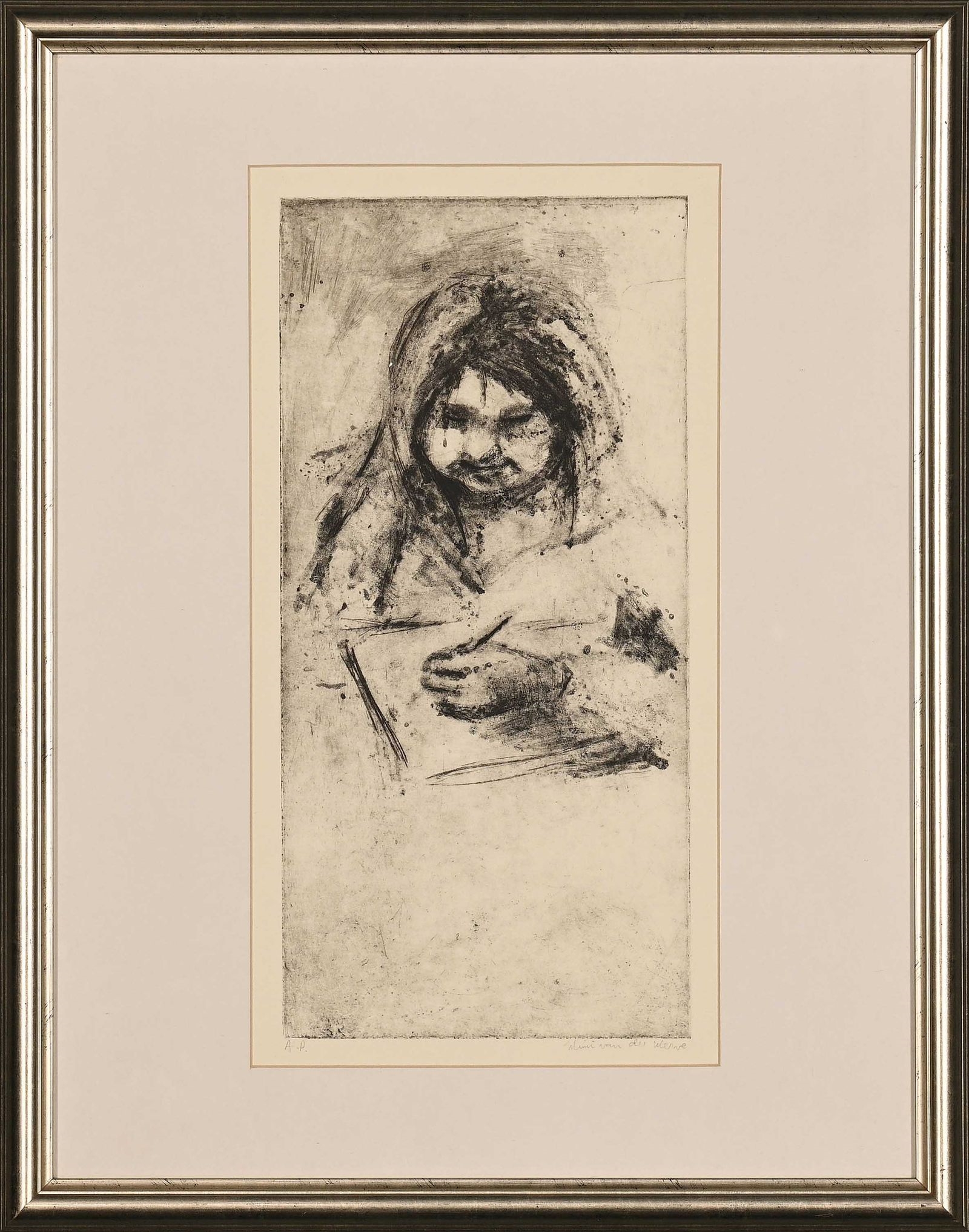 Mimi Van der Merwe | Child Writing (20) | MutualArt