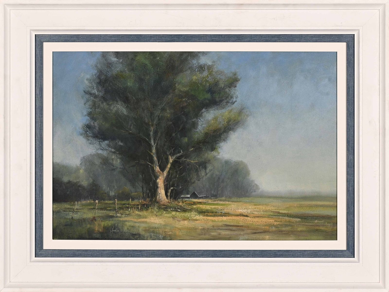 Ignatius Marx | Large Tree with Farmhouse | MutualArt