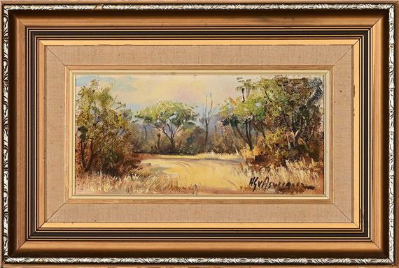 Hennie Van Aswegen | Road Through the Bushveld (20) | MutualArt
