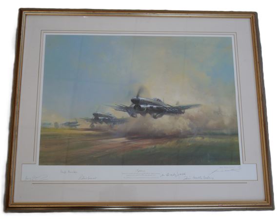 Frank Wootton | Pair of framed limited edition aviation prints | MutualArt