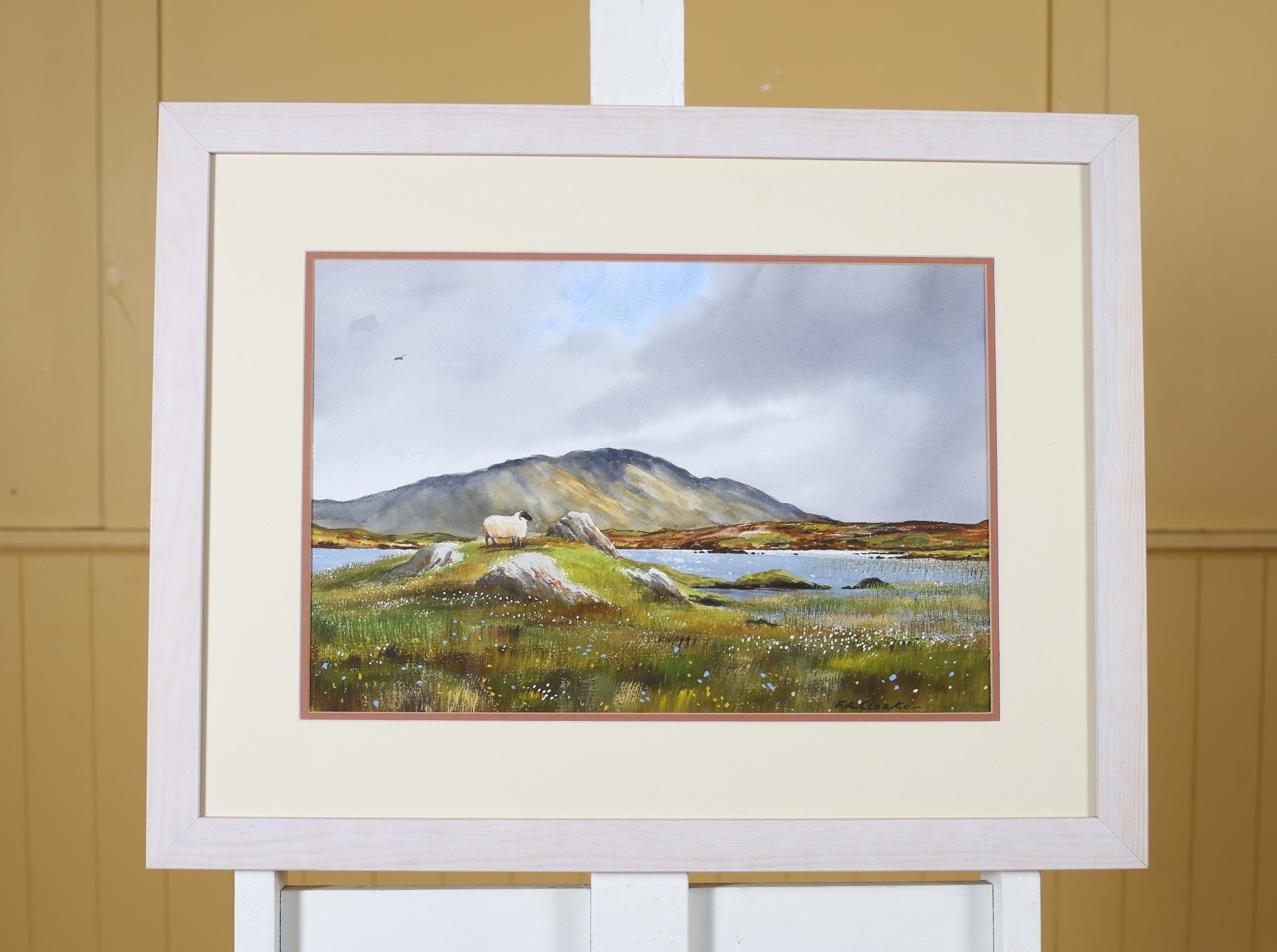 Frank A. Clarke | FRANK CLARKE Keeping Watch on Roundstone Mountain ...