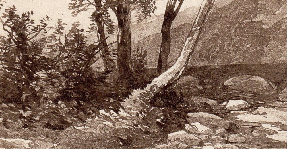 James Duffield Harding | Study of Ash Trees (1883) | MutualArt