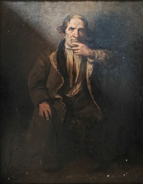 French School, 19th Century | Portrait of a man (1891) | MutualArt