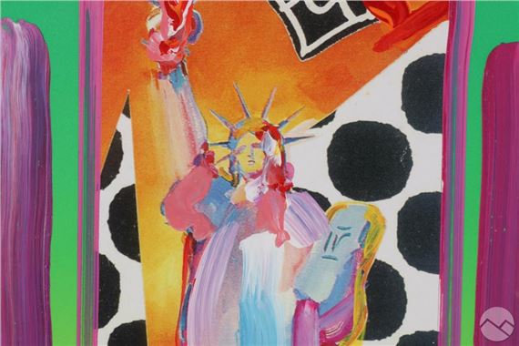 Peter Max | Statue of Liberty (2002) | MutualArt