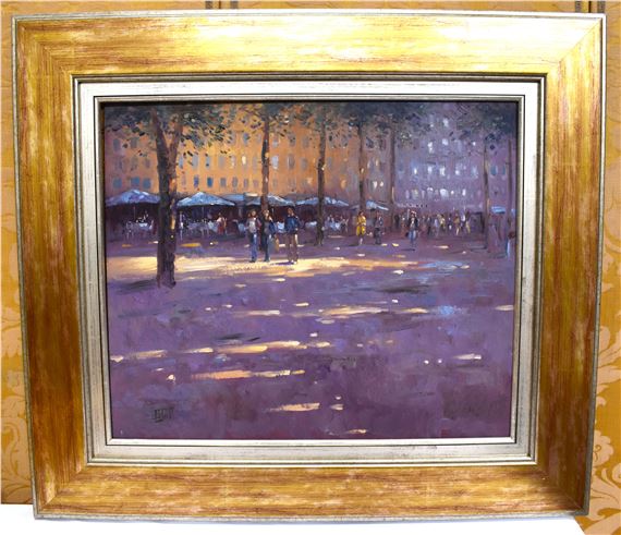 Brian Jull | Cafe Boulevard | MutualArt