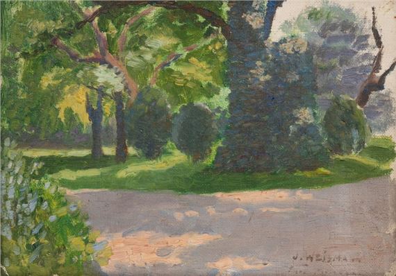 Jacques Weismann | The garden | MutualArt