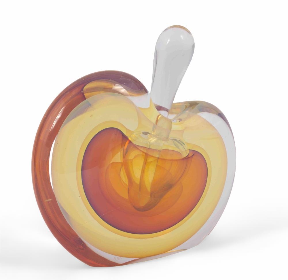 Charles Wright | Vintage Charles Wright Blown Glass Apple-Shaped ...