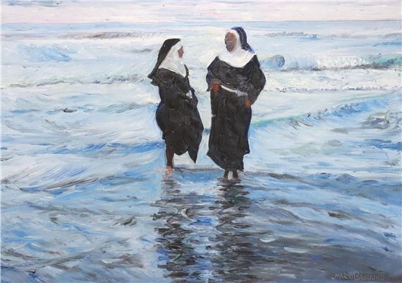 Mario Berrino | Nuns at the Beach (2006) | MutualArt