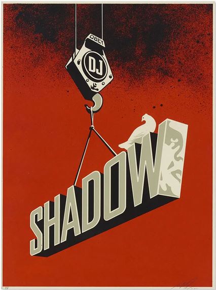 Shepard Fairey | DJ Shadow (2005) | MutualArt