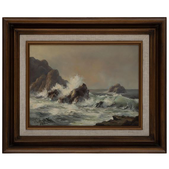 Robert Wee | Seascape at Big Sur | MutualArt