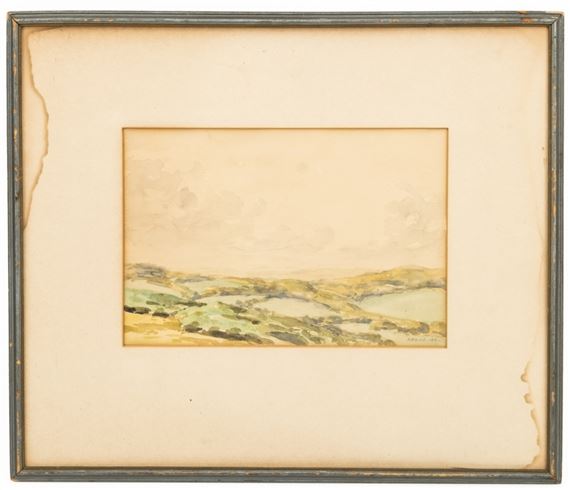 Arthur Mayger Hind | Watercolor Landscape (1931) | MutualArt