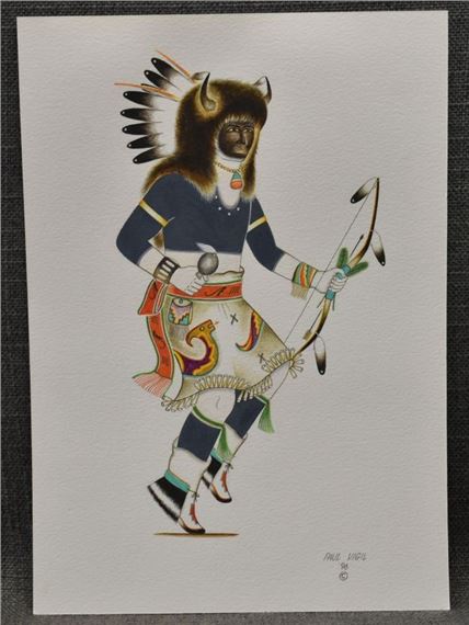 Paul Vigil | TESUQUE PAINTING (PAUL VIGIL) (1996) | MutualArt