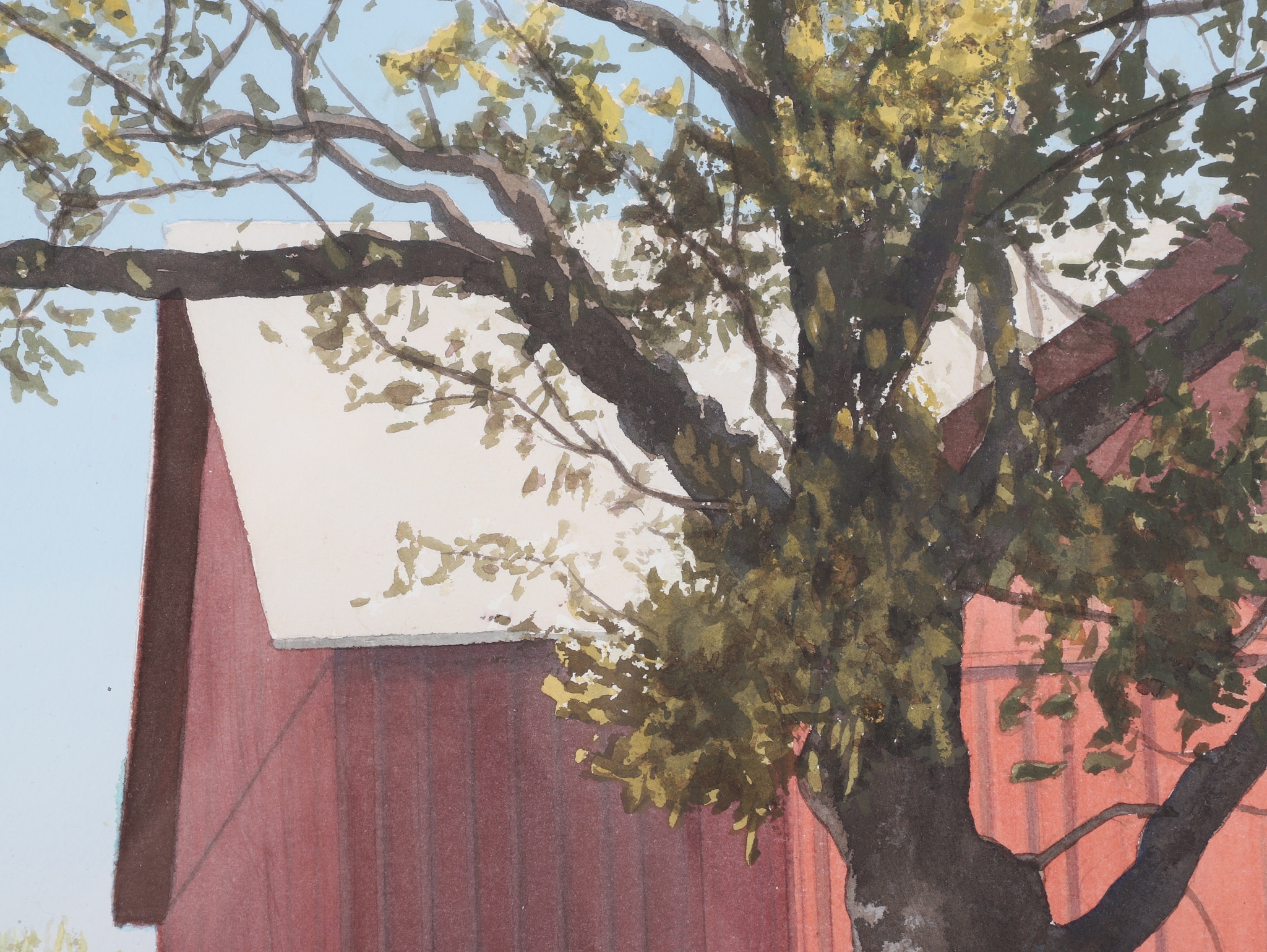 Thomas A. Newnam | Chester County Barn | MutualArt