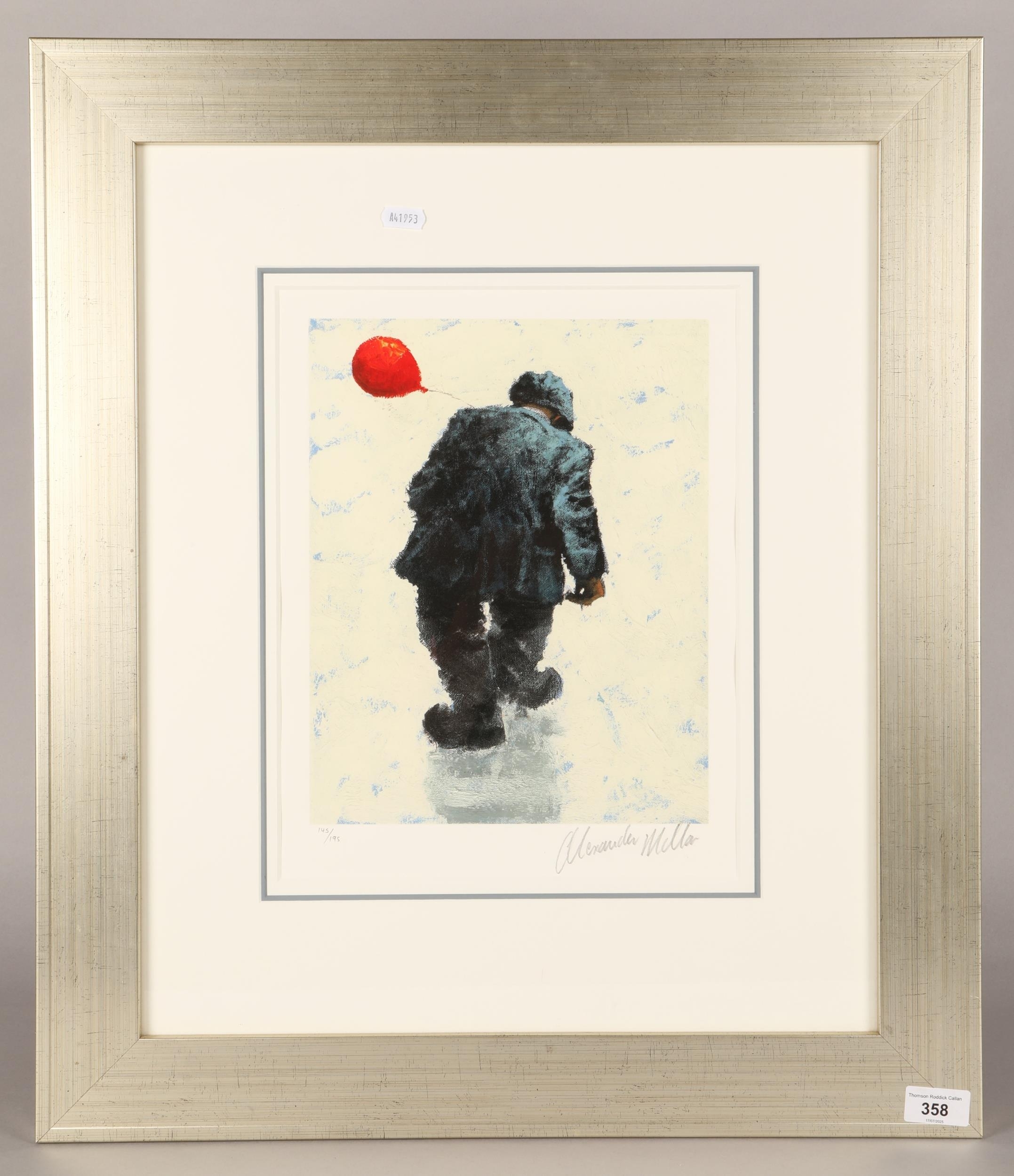 Alexander Millar | man with a balloon | MutualArt