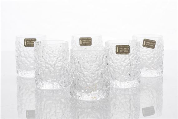 Geoffrey Baxter | Set of Six Glacier Tumblers (1967) | MutualArt