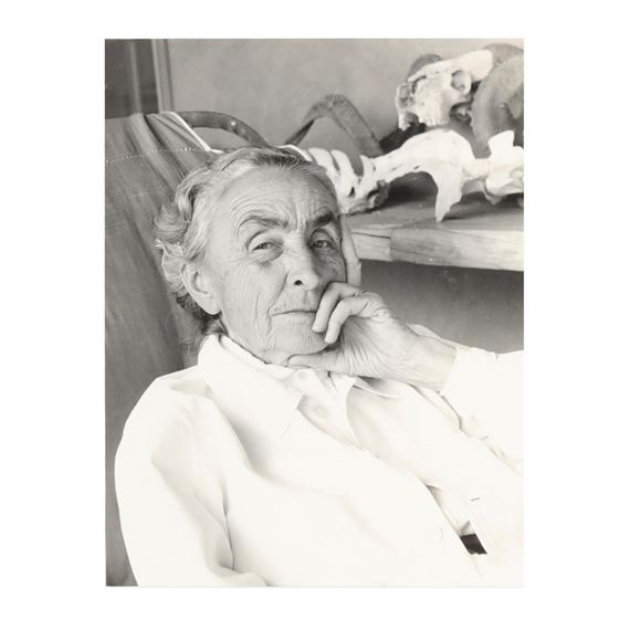Todd Webb | Portrait of Georgia O'Keeffe, Ghost Ranch, New Mexico ...