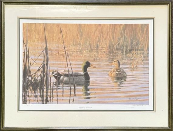 Gary W. Moss | MORNING MALLARDS | MutualArt