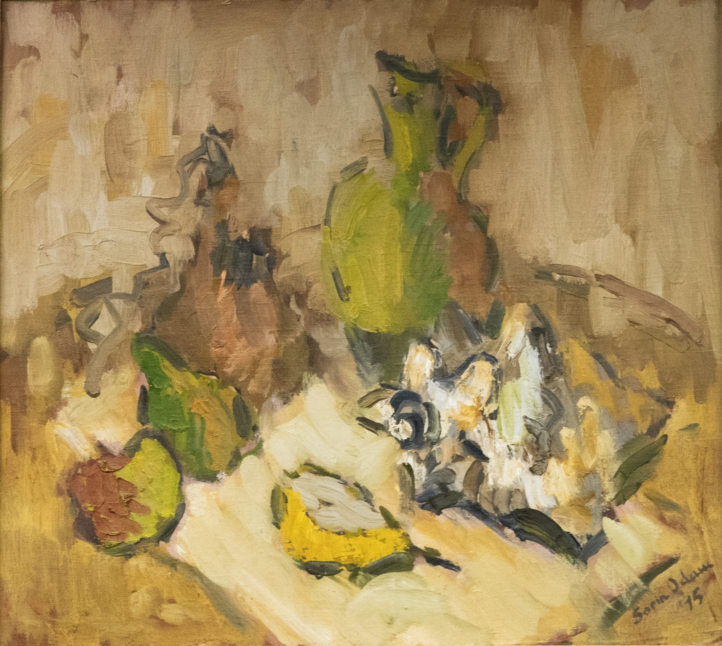 Sorin Adam | Still Life with Fruit and Vases | MutualArt