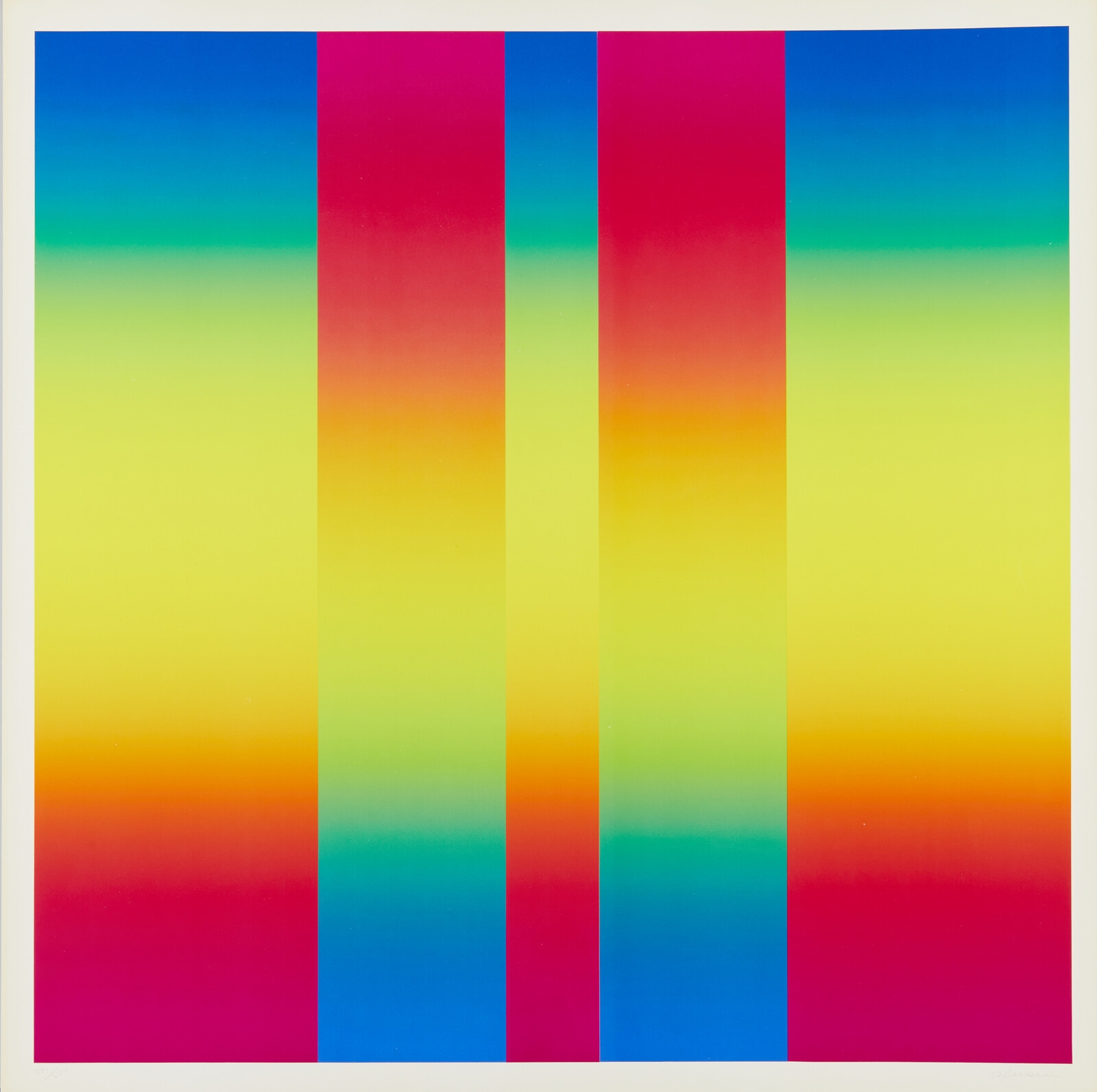 Getulio Alviani | 2 SHEETS: CROMIE SPETTROLOGICHE (1972) | MutualArt