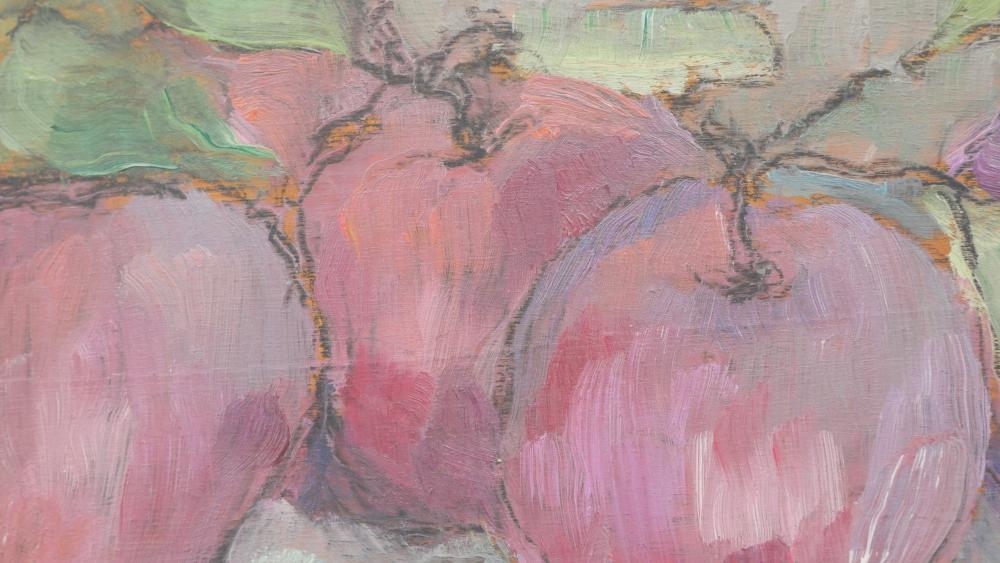 Henry Varnum Poor | Four Autumn Apples | MutualArt