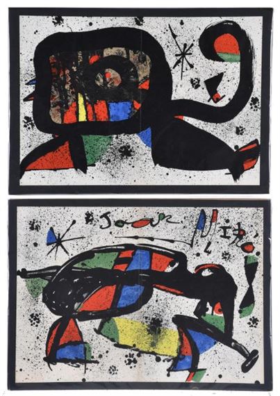 Joan Miró | 'La Formiga' and 'Ocella' | MutualArt