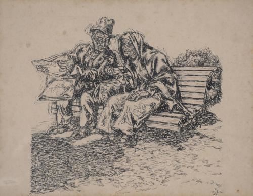Alejandro Sirio | ELDERLY COUPLE | MutualArt