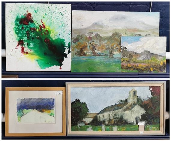 Peter Coviello | a group of five works attributed or signed by the ...