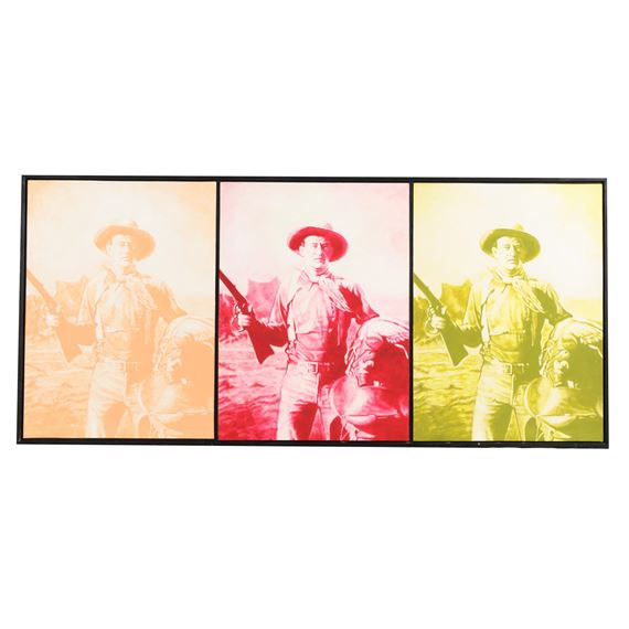 Bernard Murray Martin | John Wayne Triptych (2005) | MutualArt