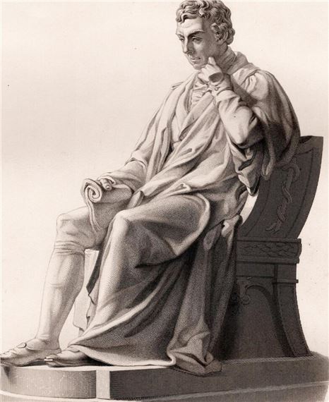 William Calder Marshall | WILLIAM CALDER MARSHALL Engraving Portrait of ...