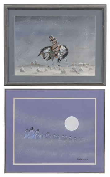 Edmond Joshua Jr. | NATIVE AMERICAN PAINTINGS (1991) | MutualArt