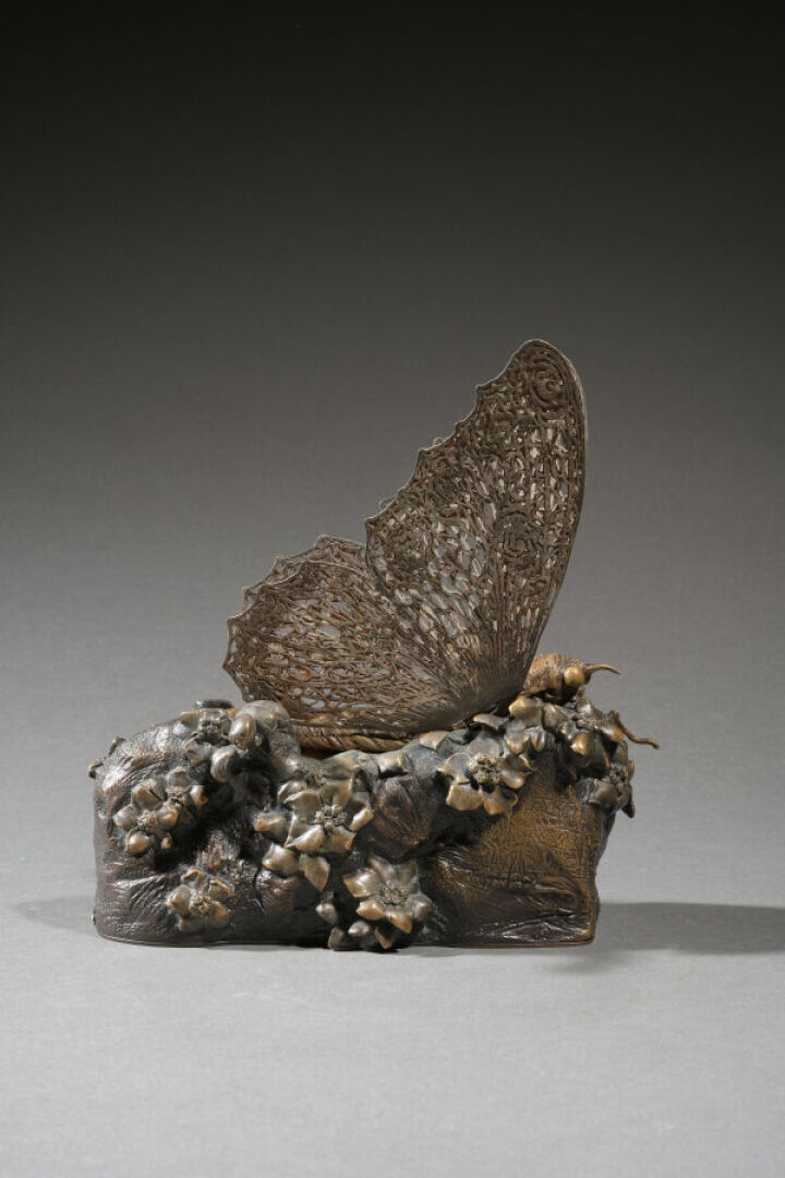 Carl Kauba | Femme papillon (Circa 1900) | MutualArt