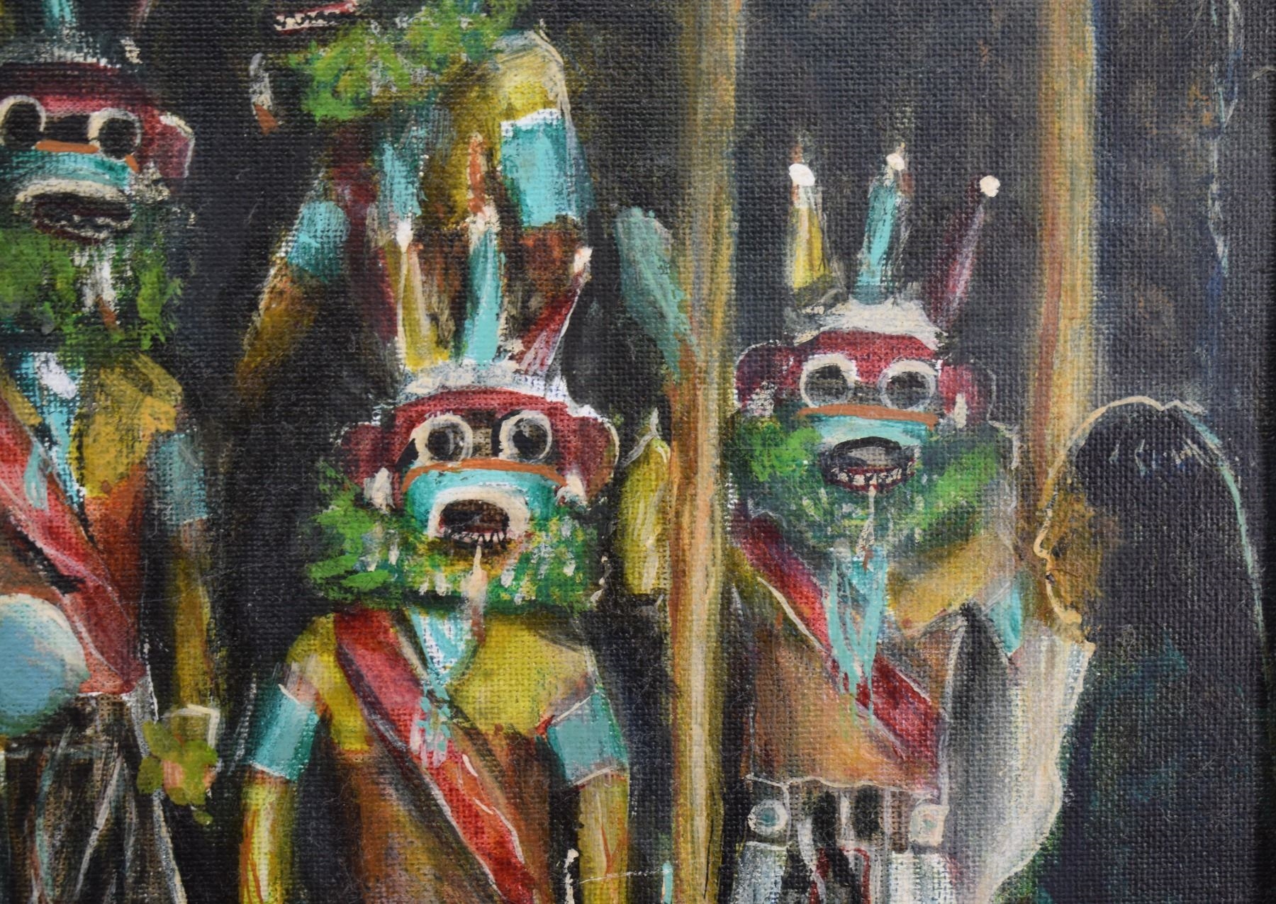 Raymond Naha | HOPI PAINTING (RAY NAHA (1996) | MutualArt