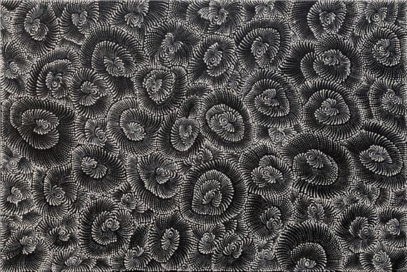 Maria Brown Nampitjinpa | Flying Ant Dreaming (2021) | MutualArt