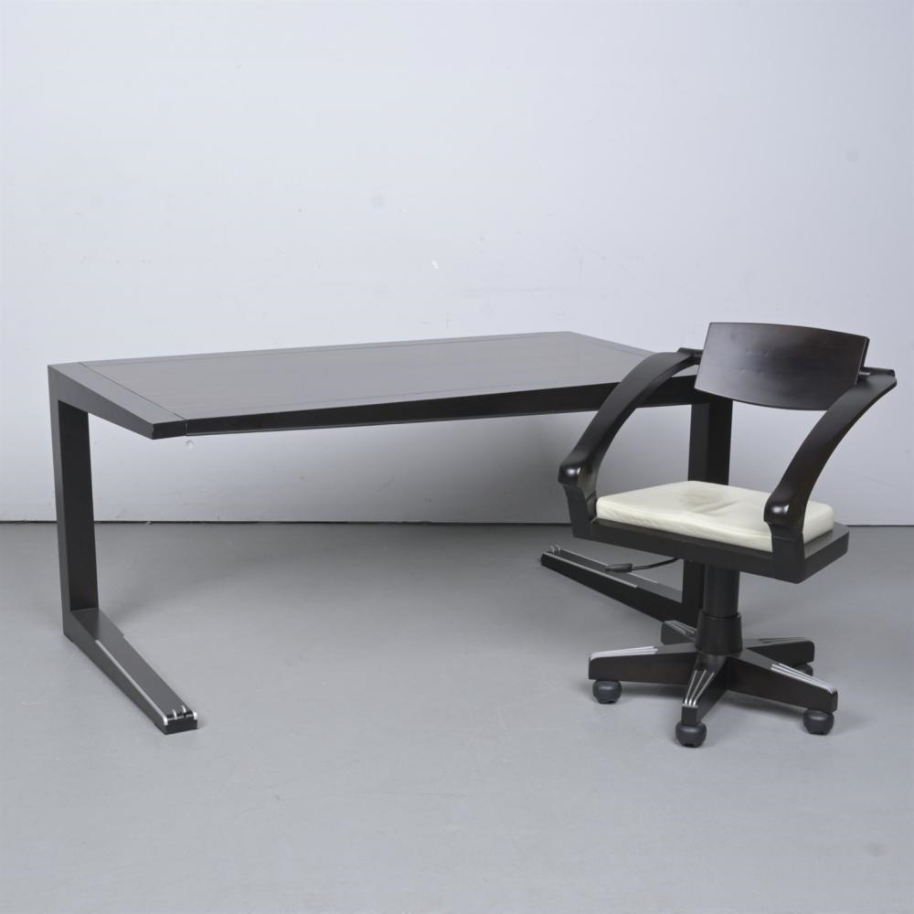 Massimo Scolari | A MID-20th CENTURY DESK AND DESK CHAIR (1990) | MutualArt