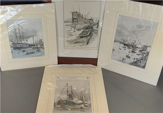 Charles William Wyllie | Breaking Up The Old Benbow | MutualArt