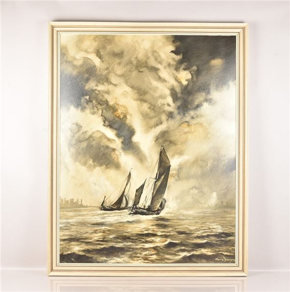 Gerry Facey | Thames Barges Racing (1990) | MutualArt