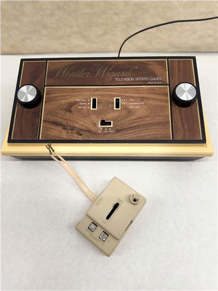 Wonder | WONDER WIZARD TELEVISION SPORTS GAME CONSOLE (1976) | MutualArt