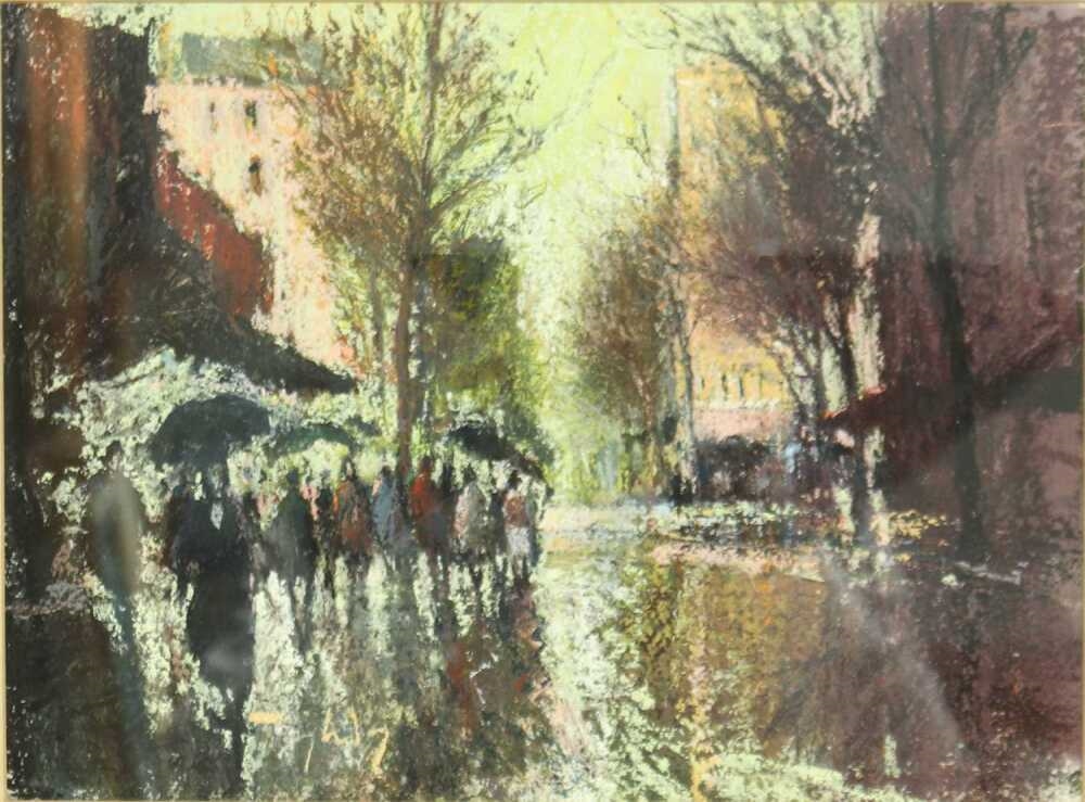 John Tiplady | Rain reflections | MutualArt