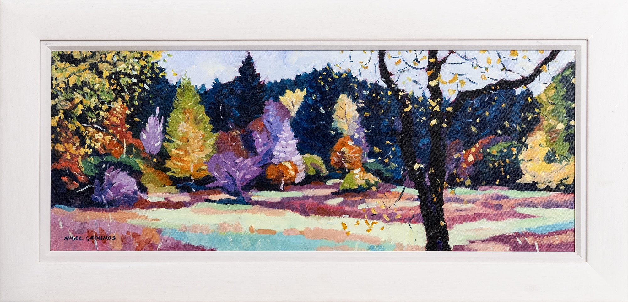 Nigel Grounds | AUTUMN, BALMACARA (2024) | MutualArt