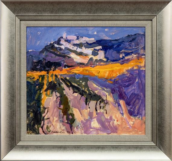 Sheila MacNab MacMillan | GORDES FROM THE SUNFLOWER FIELD (94) | MutualArt