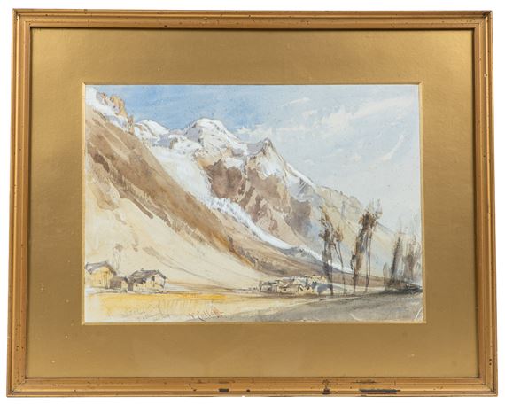 William Callow | Mont Blanc Valley of Chamonix 1838 (1838) | MutualArt